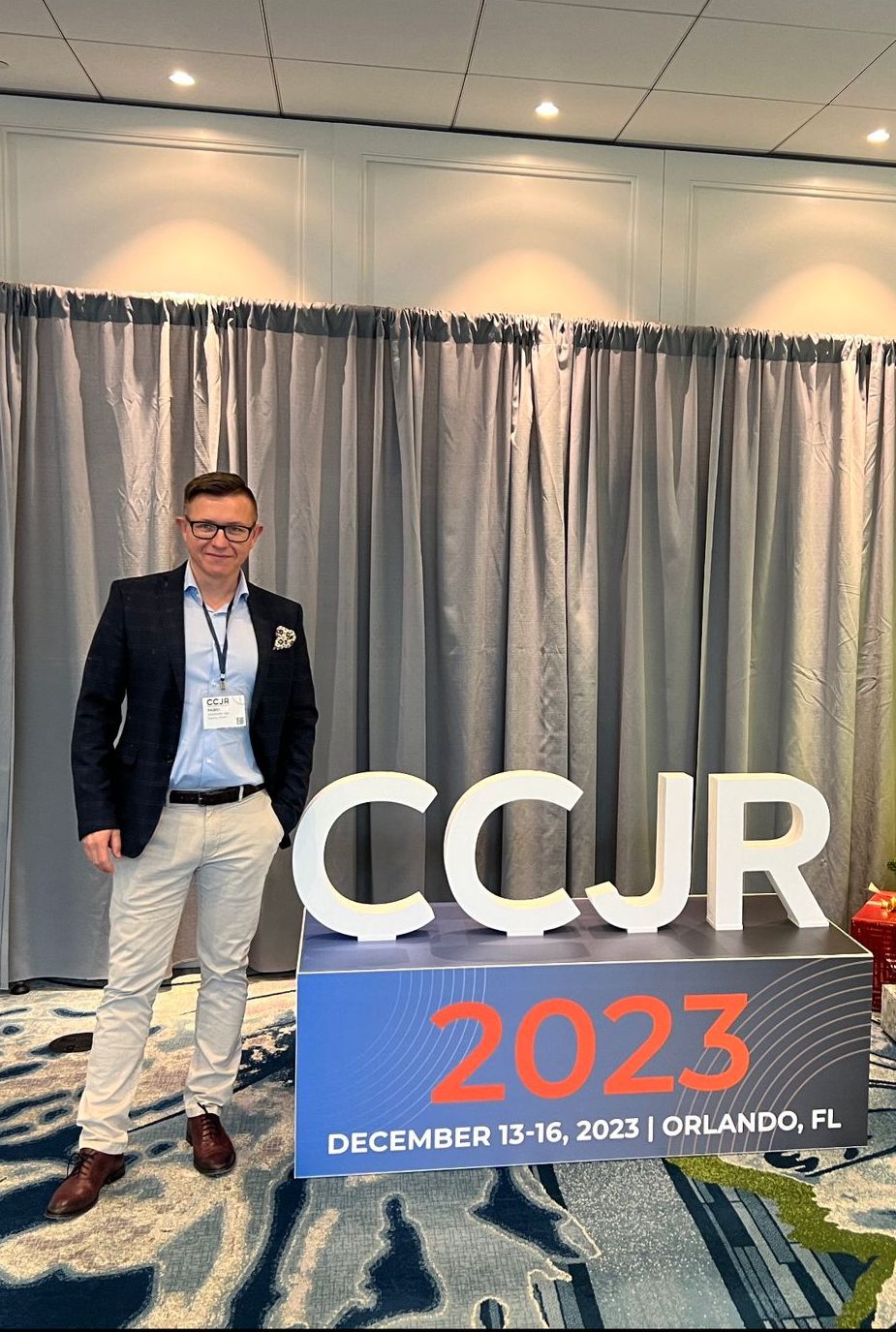 Udział w zjeździe medycznym CCJR (Current Concepts in Joint Arthroplasty) w Orlando na Florydzie ...